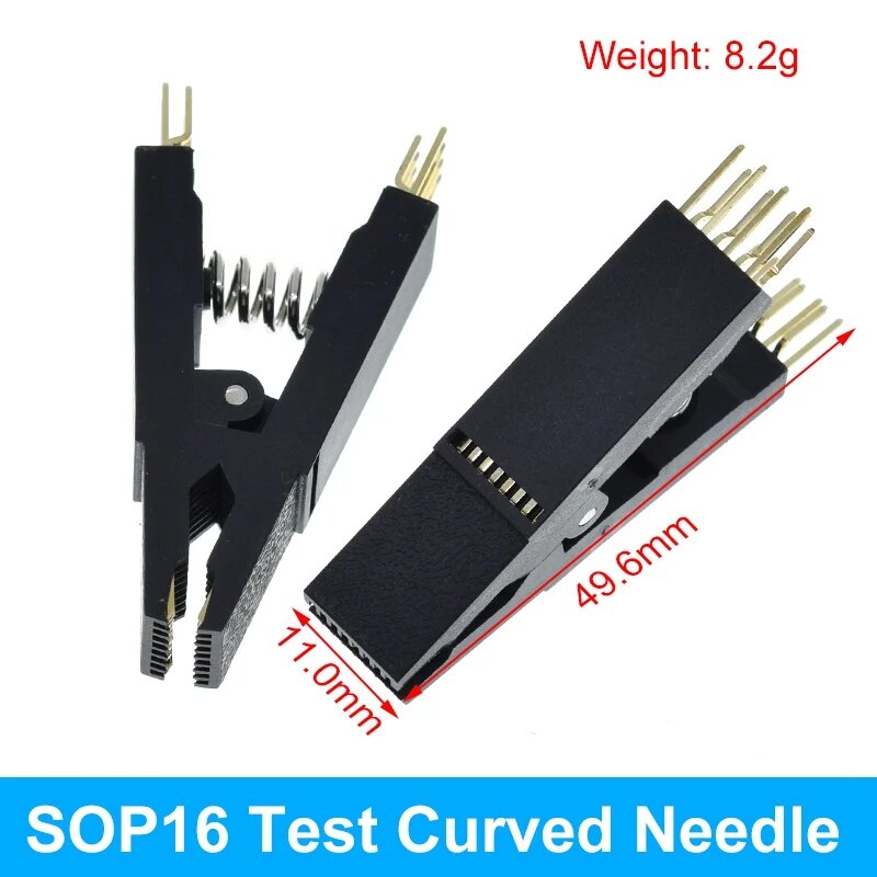 3шт. Тестовый зажим SOP16 Curved Needle