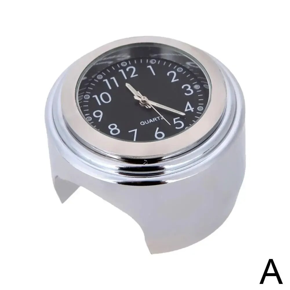 Универсальные водонепроницаемые часы с креплением на руль мотоцикла или велосипеда 7/8 для Harley Black Silver K9K4 A