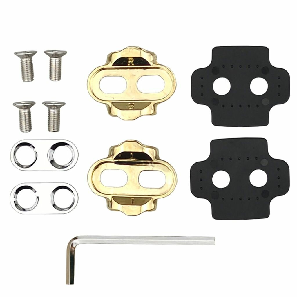 Шипы для педалей велосипеда с винтами и адаптером для обуви SPD