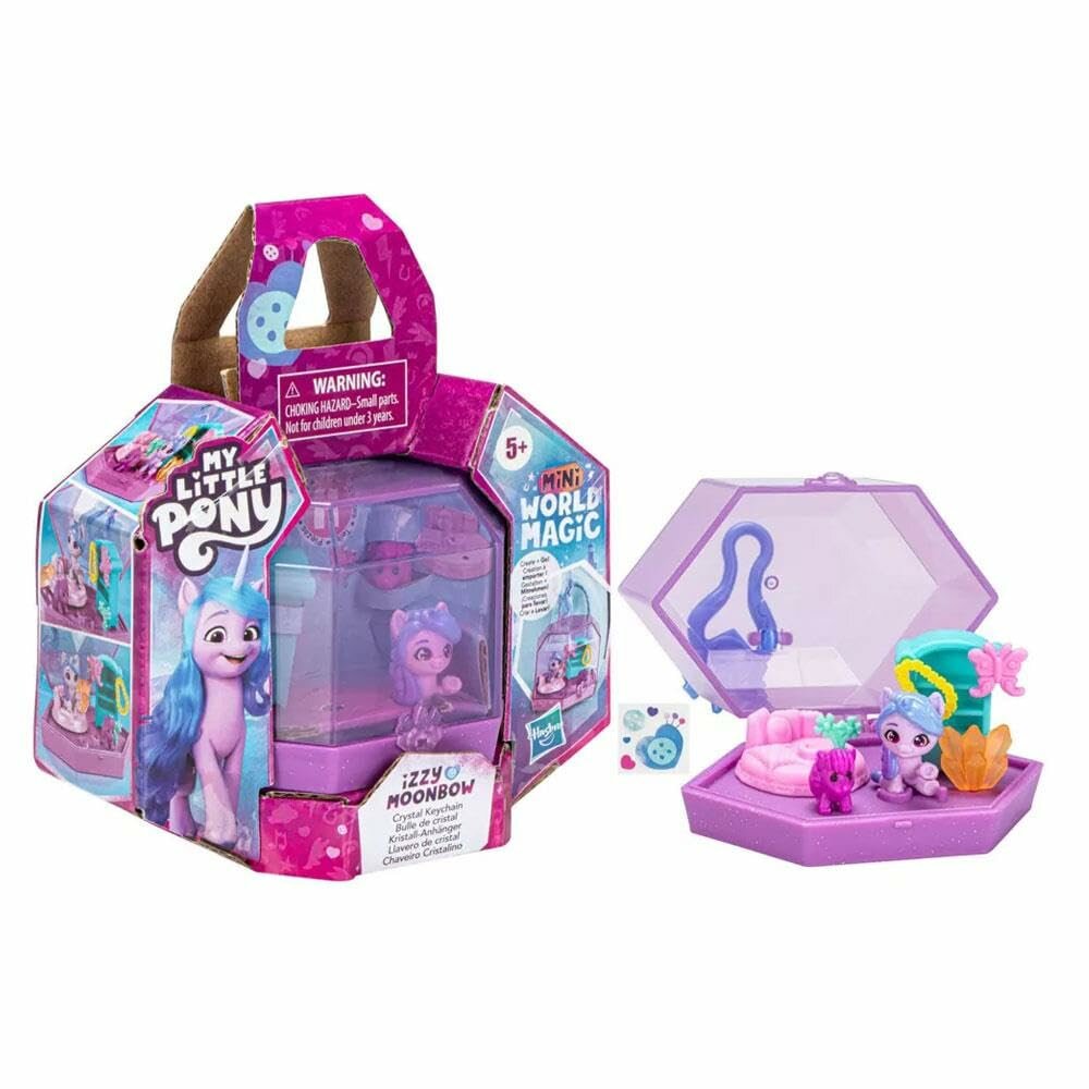 Hasbro My Little Pony Mini World Magic Twilight Sparkle Mini Equestria Canterlot Spa / Детский Игрушечный Набор Пони С Мини-куклами, Подходящий Для Подарков На День Рождения Детям От 4 Лет И Старше