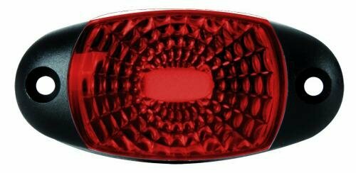 Контурный диодный фонарь красного цвета типа led с проводом Fristom FT-025CLED