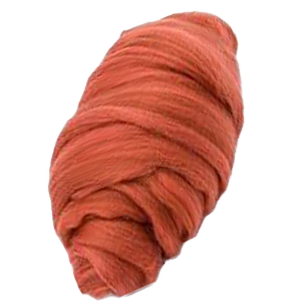 Пряжа для вязания ТКФ Тонкая шерсть для валяния 100 г 684 тоффи 100 гр/2 м 100% тонкая мериносовая шерсть