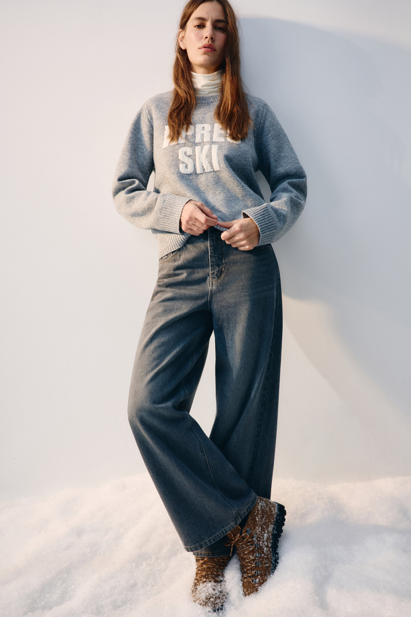 Джинсы багги Woman Mix&Match 