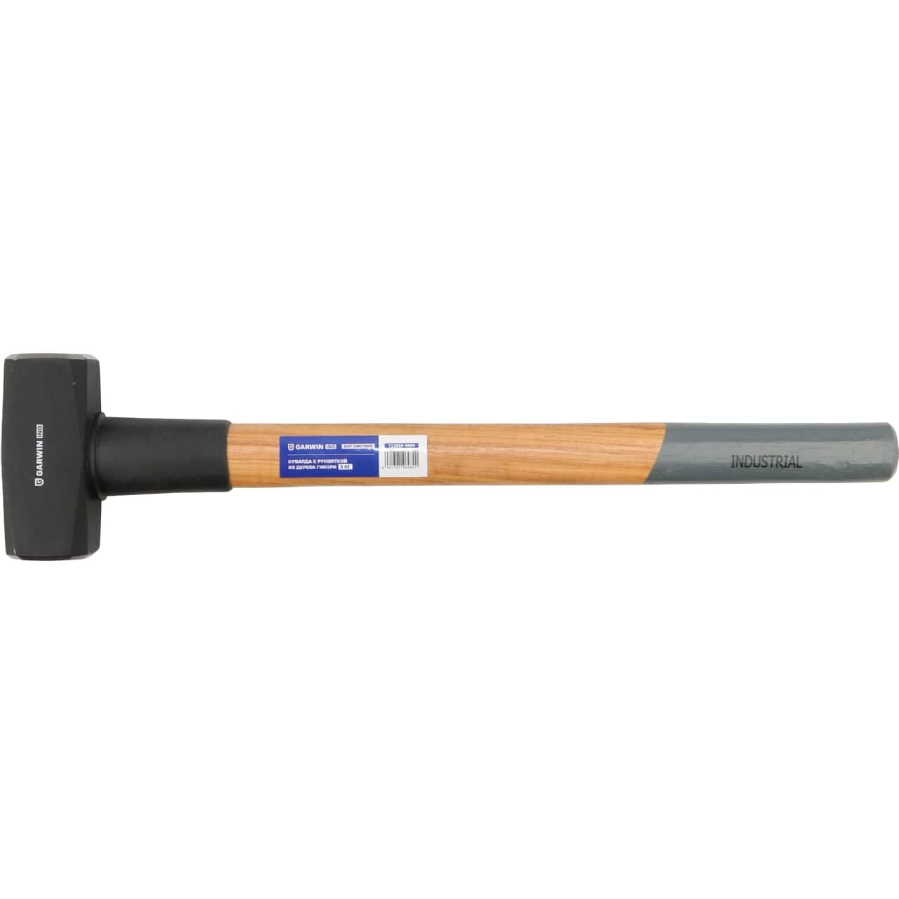 GARWIN INDUSTRIAL GHT-SW03000 Кувалда Garwin INDUSTRIAL с рукояткой из дерева гикори, 3 кг