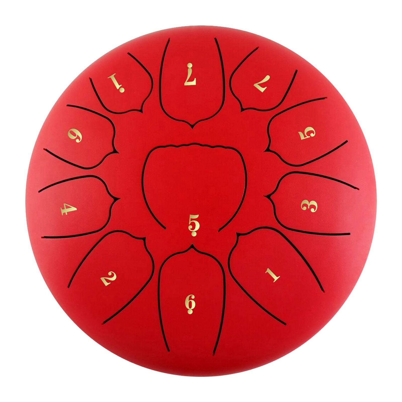 6-дюймовый стальной язычковый барабан 11 нот Handpan Drum с барабанной колотушкой Finger mediators перкуссия для медитации йоги