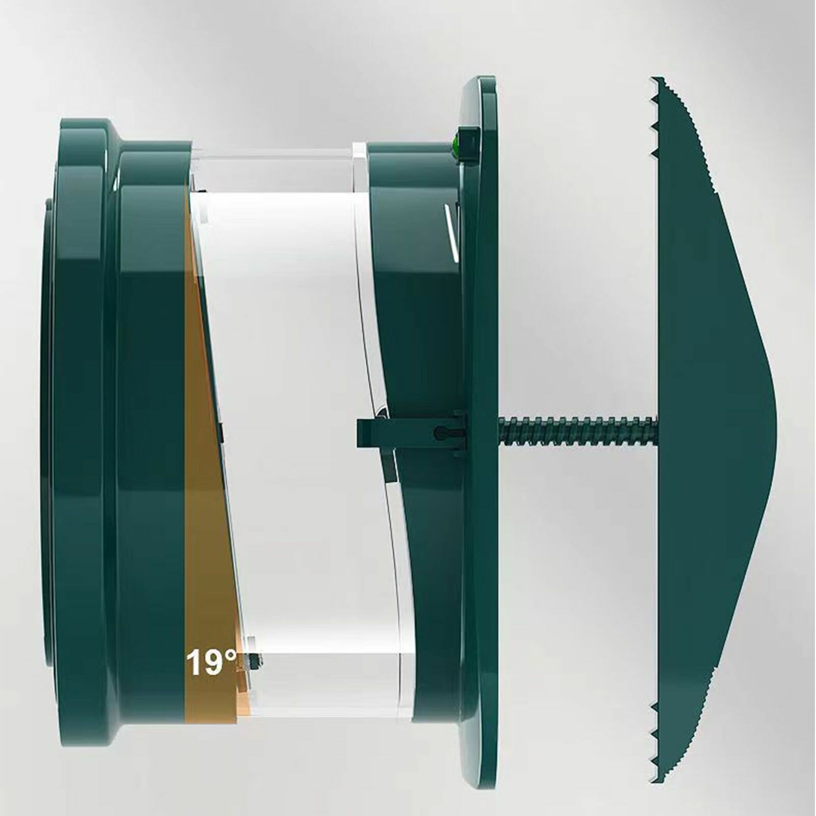 Обратный клапан масляных паров без обратного потока, универсальный выпускной клапан большого калибра для кухонных вытяжек
