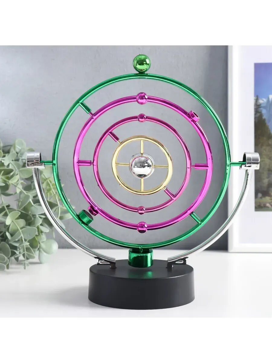 Антистресс Маятник металлический сфера