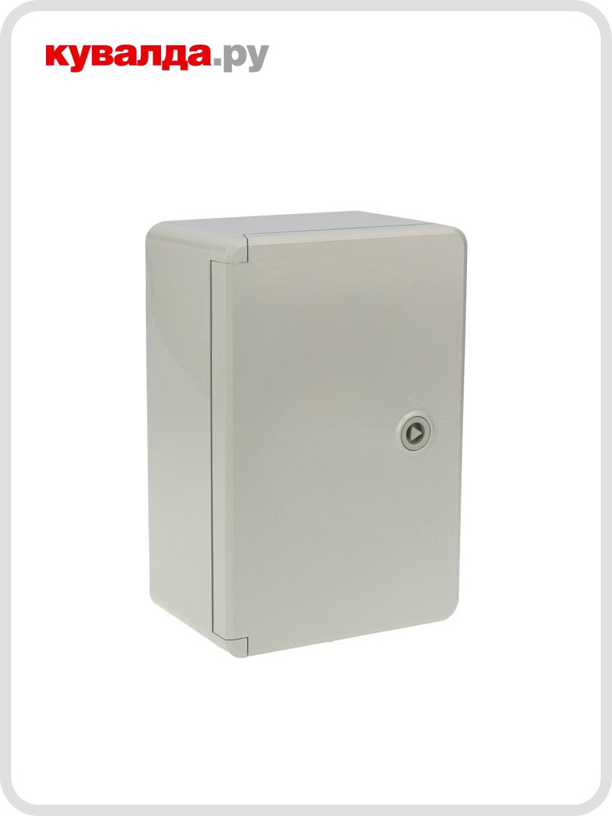 Бокс REXANT 11-0400 пластиковый ЩМПп с монтажной панелью ABS УХЛ1 IP65