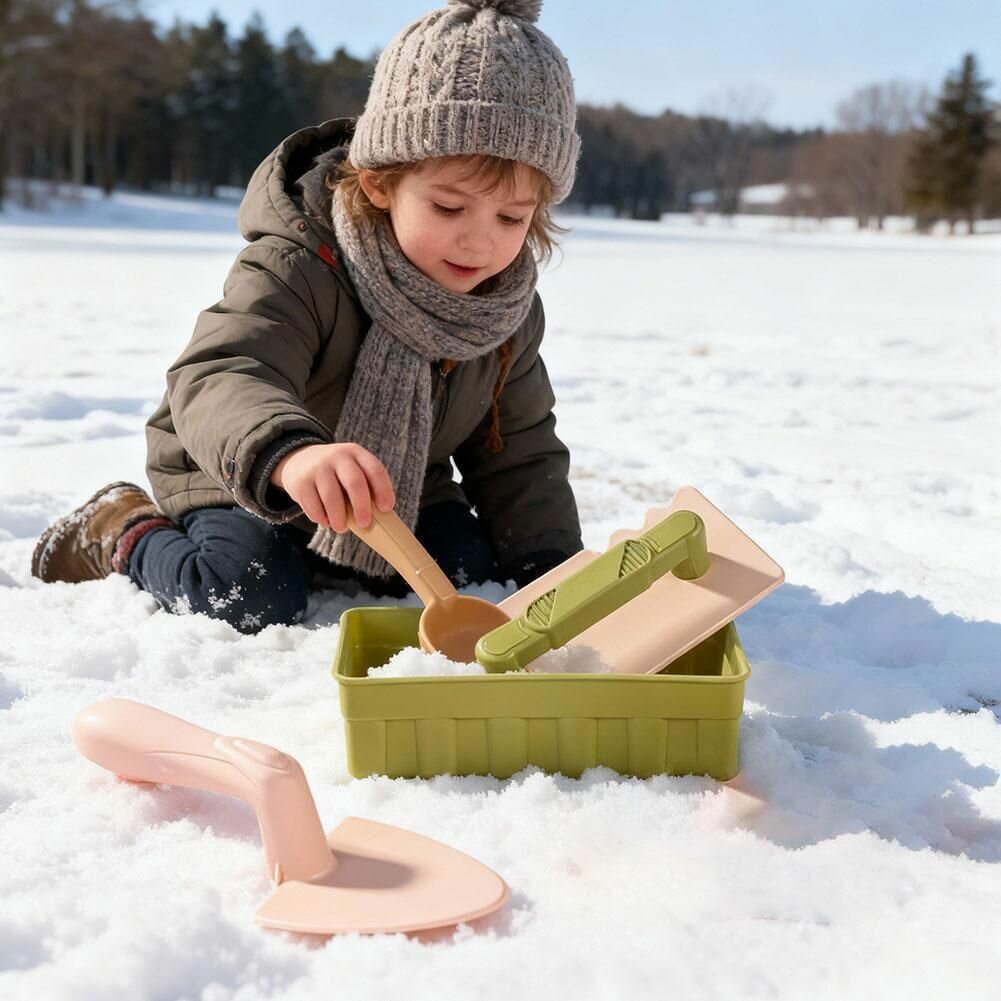 Зимний набор для игр на улице, выбор дизайнов для создания снежков, наслаждайтесь снежным миром