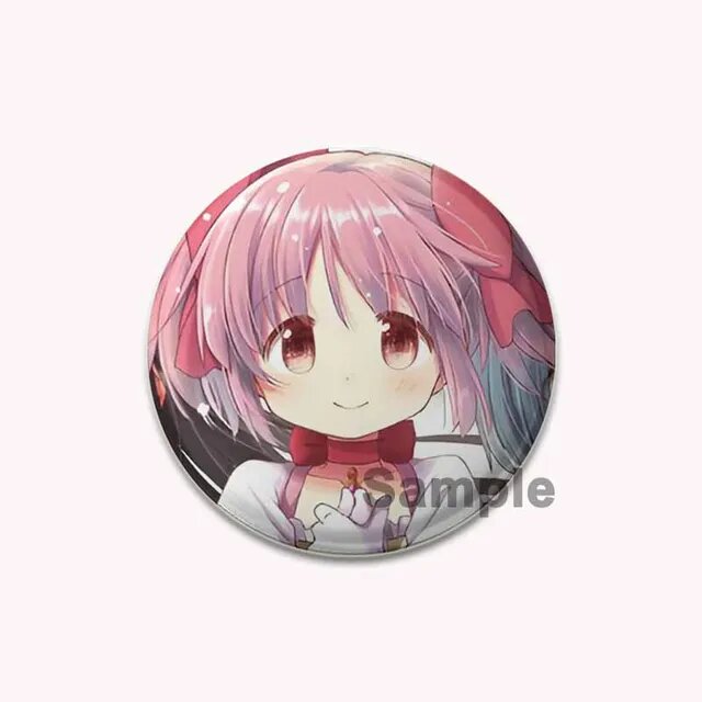 32/58 мм Puella Magi Madoka Magica, булавки, милая аниме-фигурка Sayaka Homura Miki, брошь, значок для рюкзака, ювелирные изделия, аксессуары, подарки