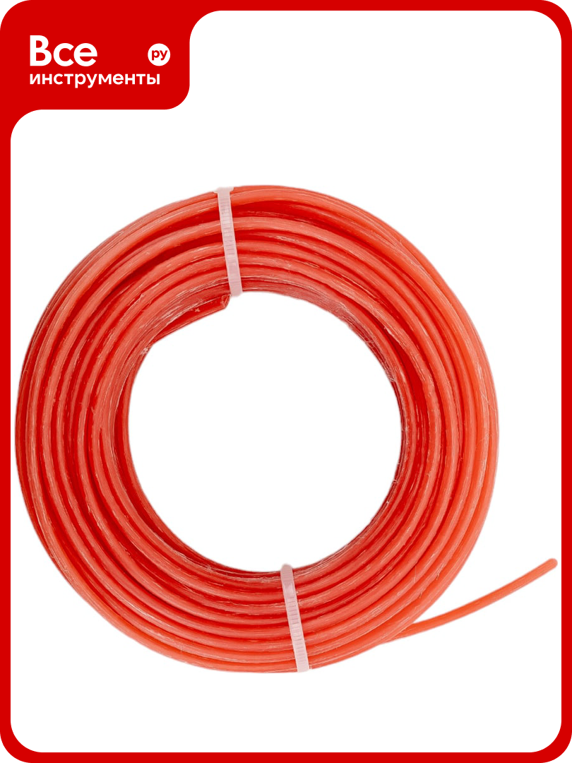 Леска для триммеров Professional 3 мм, 15 м, круг, флуоресцентная Gigant GPROF-07, полиамида