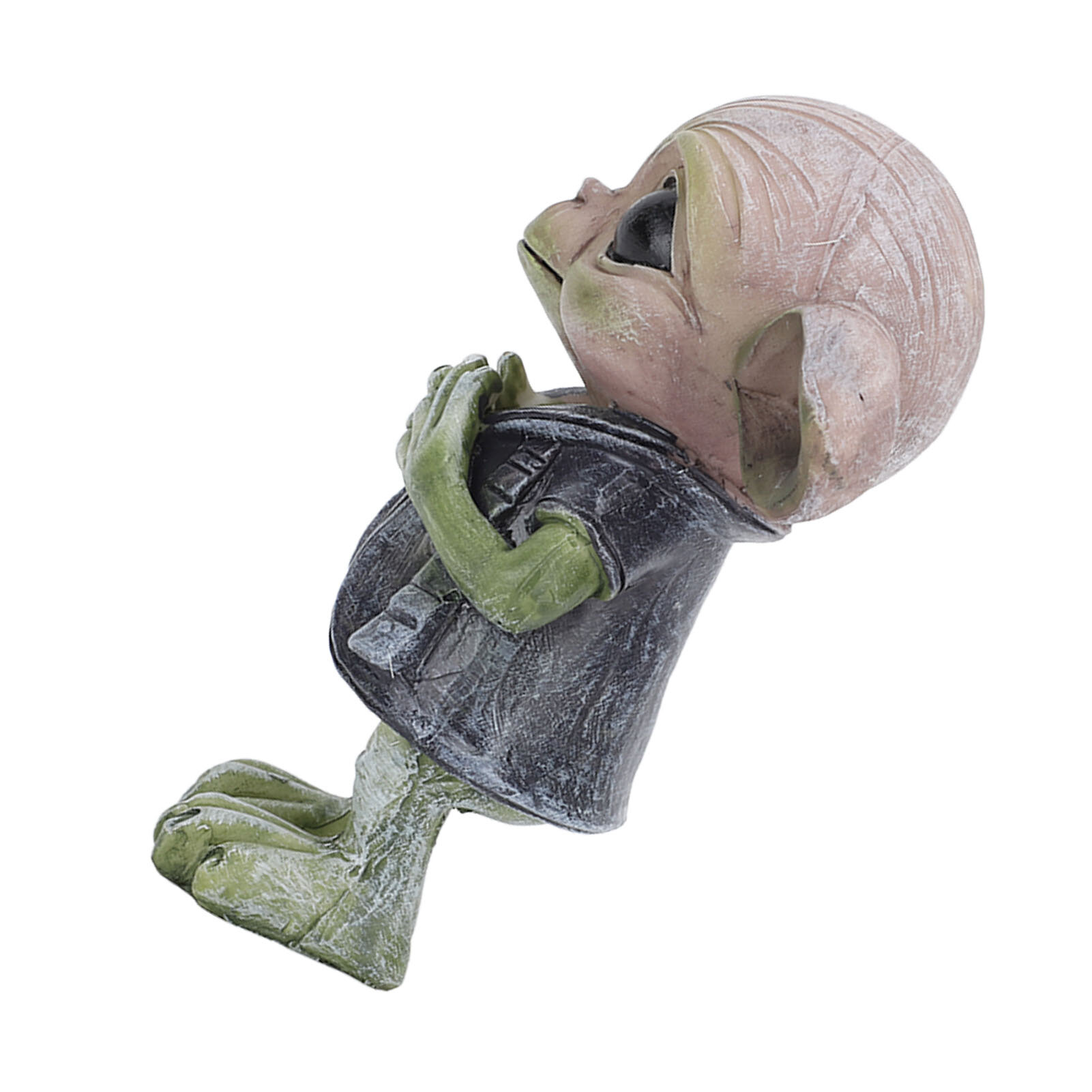 НЛО внеземной сад, статуи пришельцев, фигурка, смола, скульптура пришельца, забавное украшение для дома и сада, тип B