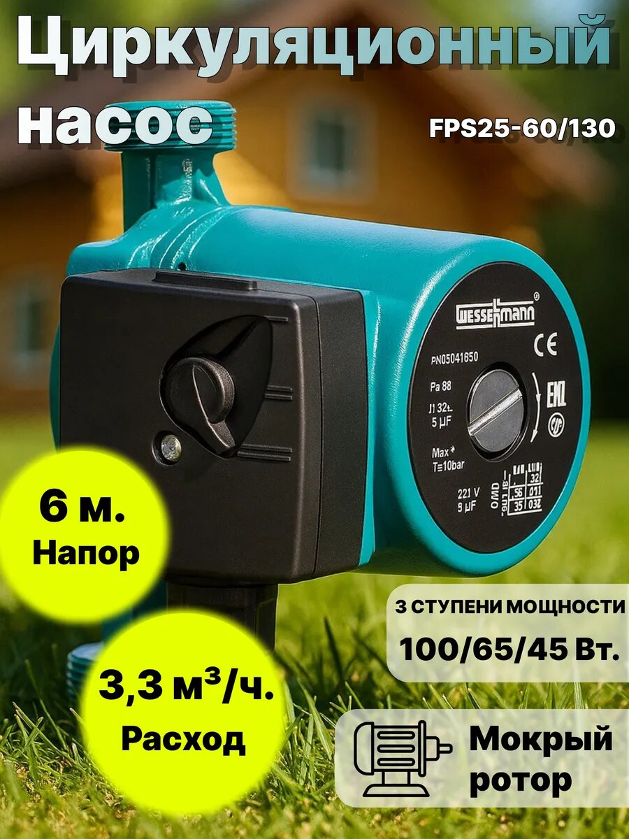 Циркуляционный насос FPS25-60/130