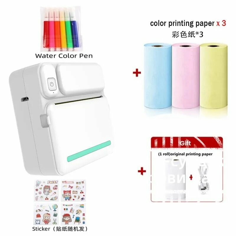 Мини-принтер термо, Монохромный