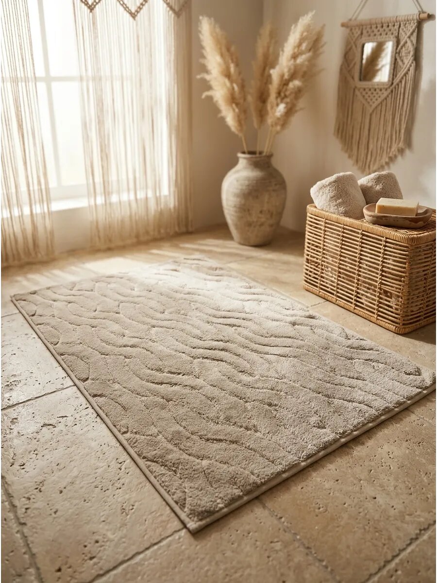 Коврик для ванной и туалета Natali's Carpets 80х120 см Турция