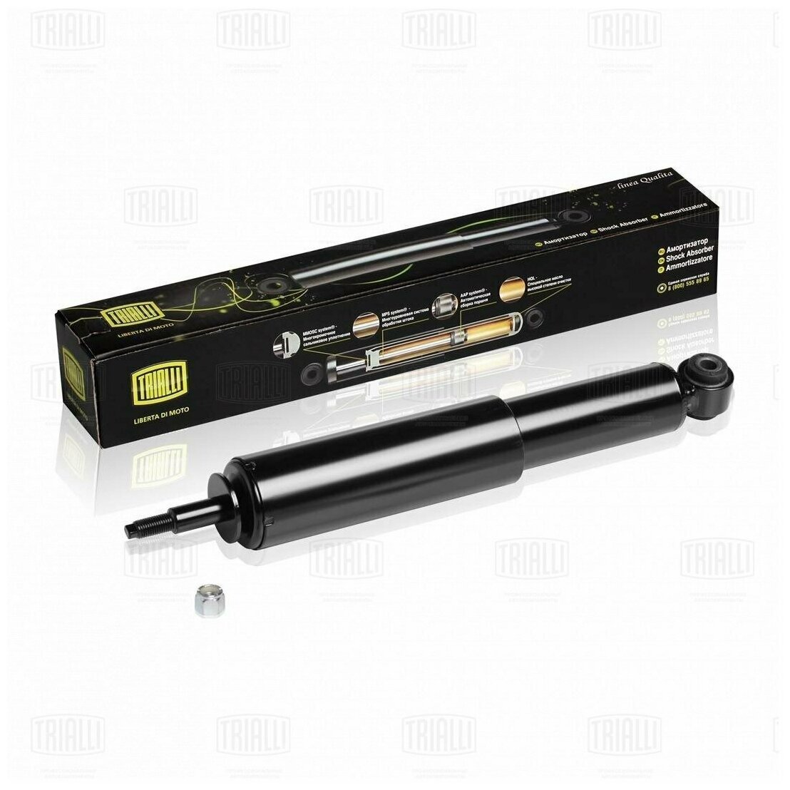 Trialli амортизатор задн. масл. для а/м ваз 1111 (ah 01511) ah01511