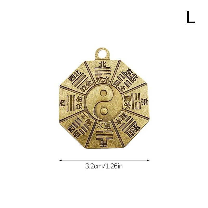 Металлический кулон Багуа диаграммы L