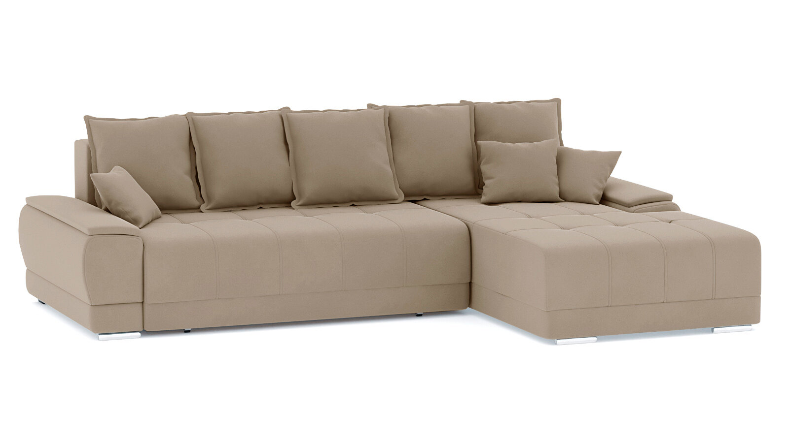 Диван угловой Nordviks, Беж