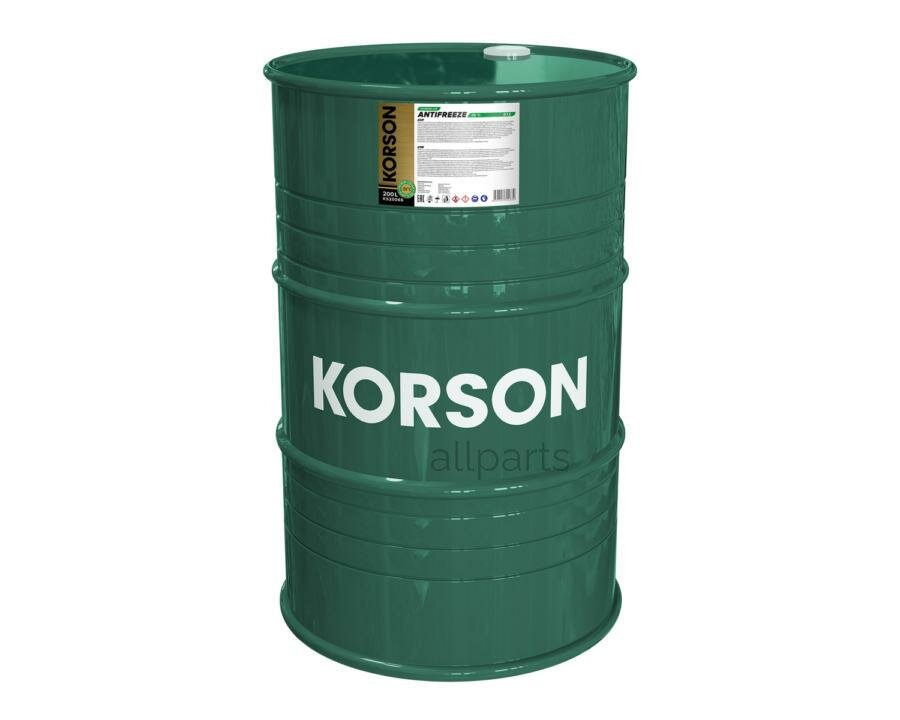 KORSON KS20066 Антифриз, готовый раствор G12 -36 зеленый 200л