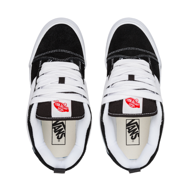 Кроссовки VANS Knu Skool, размер 8.5us 41eu 26.5cm, Black True White — фото 1