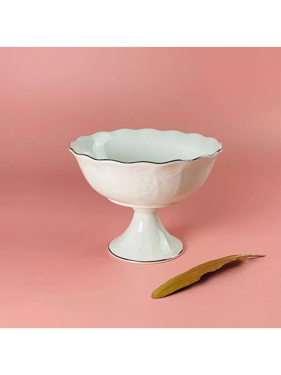 Фруктовница на ножке Lenardi Агата 18см