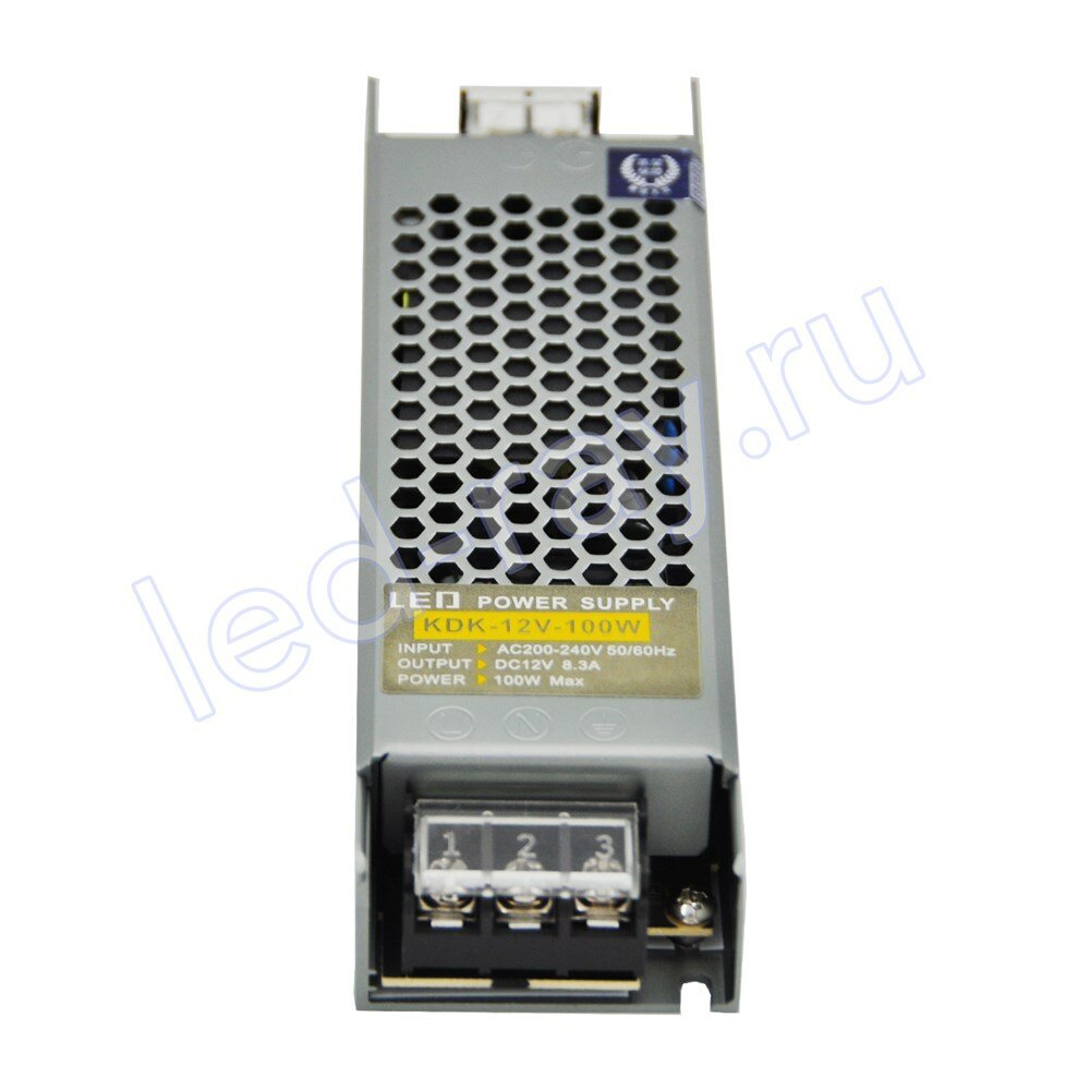 Блок питания постоянного тока 220В/12В ультра-Slim 100 Вт