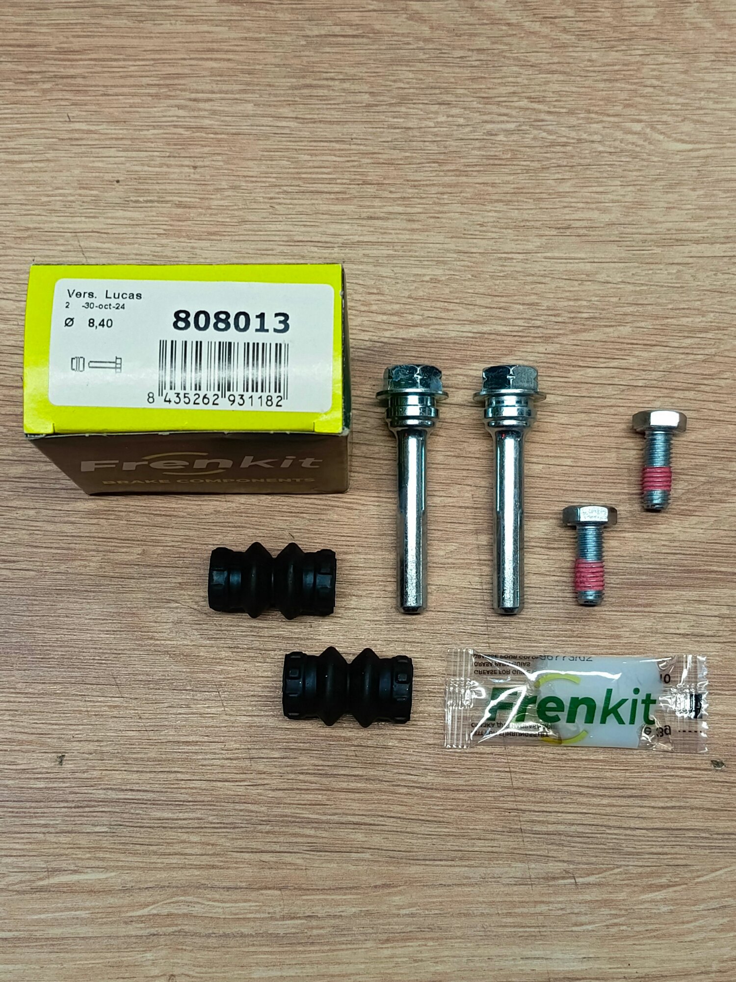 Направляющие переднего суппорта LADA Largus, Renault Duster, Nissan Note (E11) арт. 808013