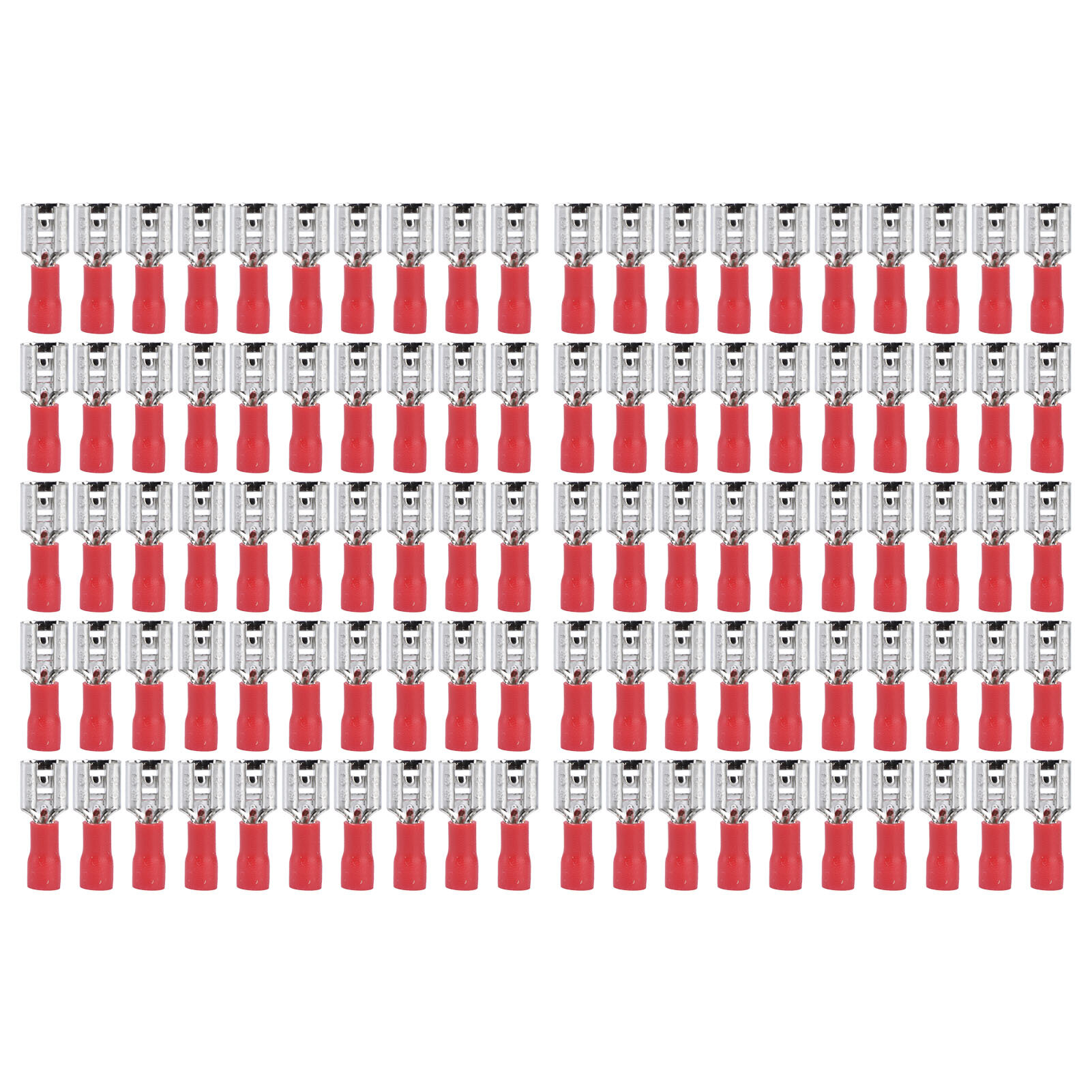 100-процентный сделок с изолированной лопатой проволочной разъем Медь ПВХ Электрический обжима