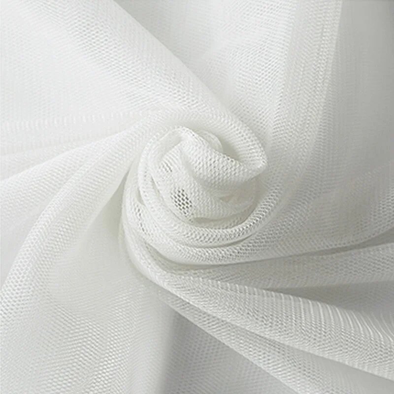 Мягкая сетчатая ткань Xintianji 160x100/200/500 см полиэстер Белый, 160x500cm, 28