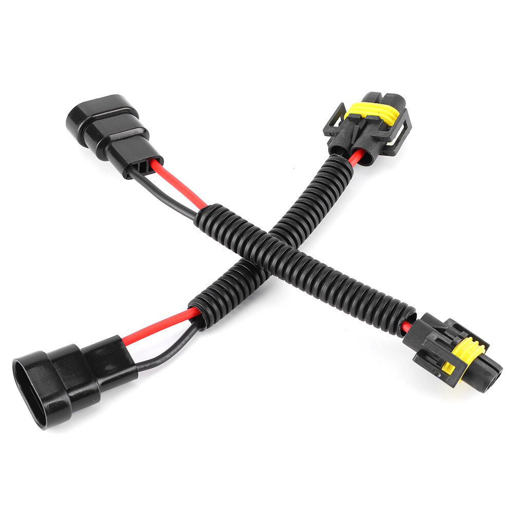 2 шт. 9005/9006 штекер на H11 гнездовой адаптер для ламп, переходной соединитель провода