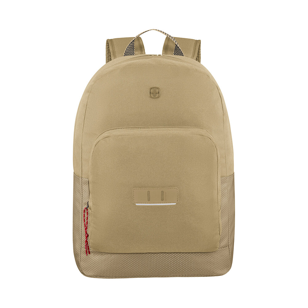Рюкзак WENGER Crango 16", бежевый, переработанный ПЭТ/Полиэстер, 33х22х46 см, 27 л.
