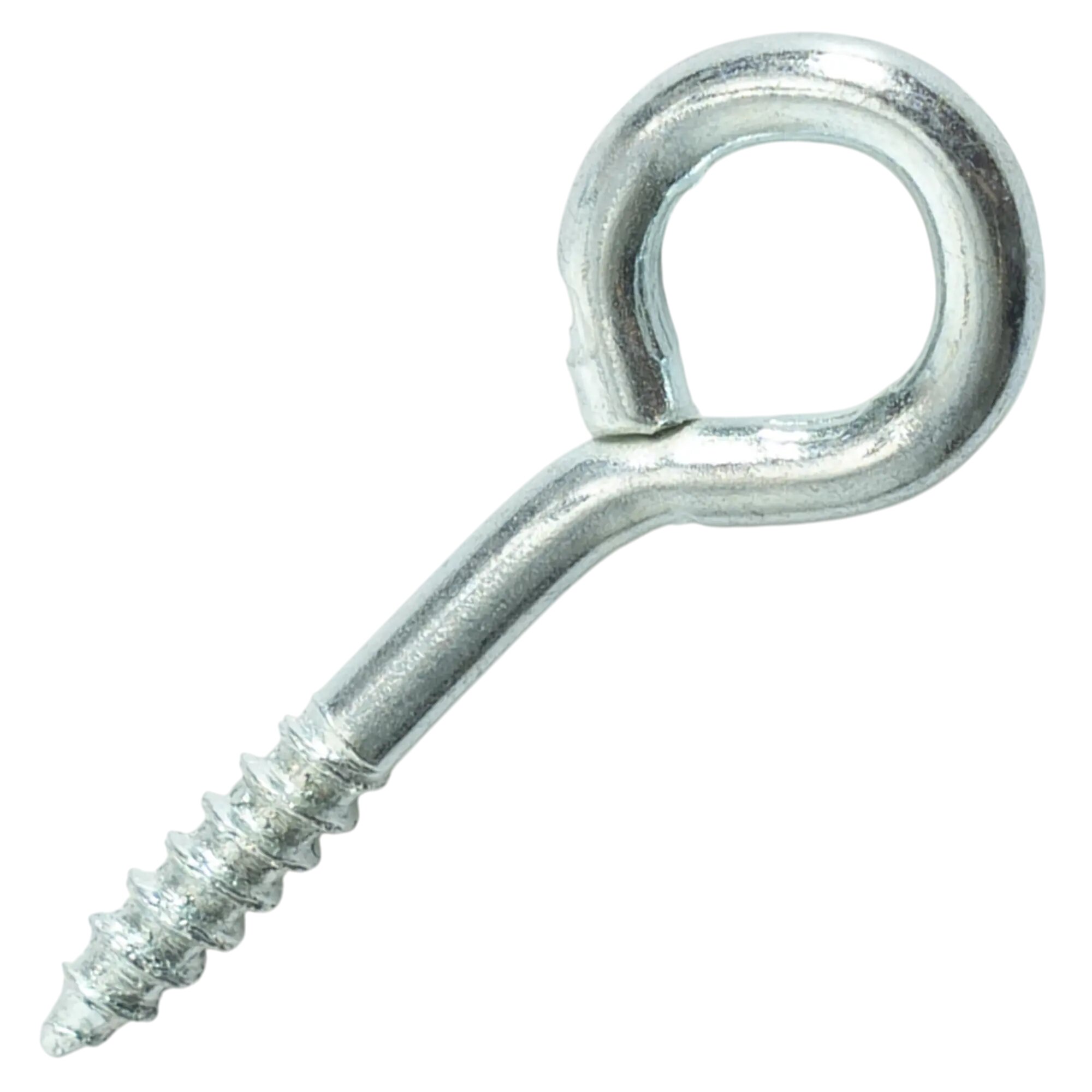 Шуруп-кольцо 3x20 мм из стали оцинкованной, набор 12 шт, крепеж для металлоконструкций