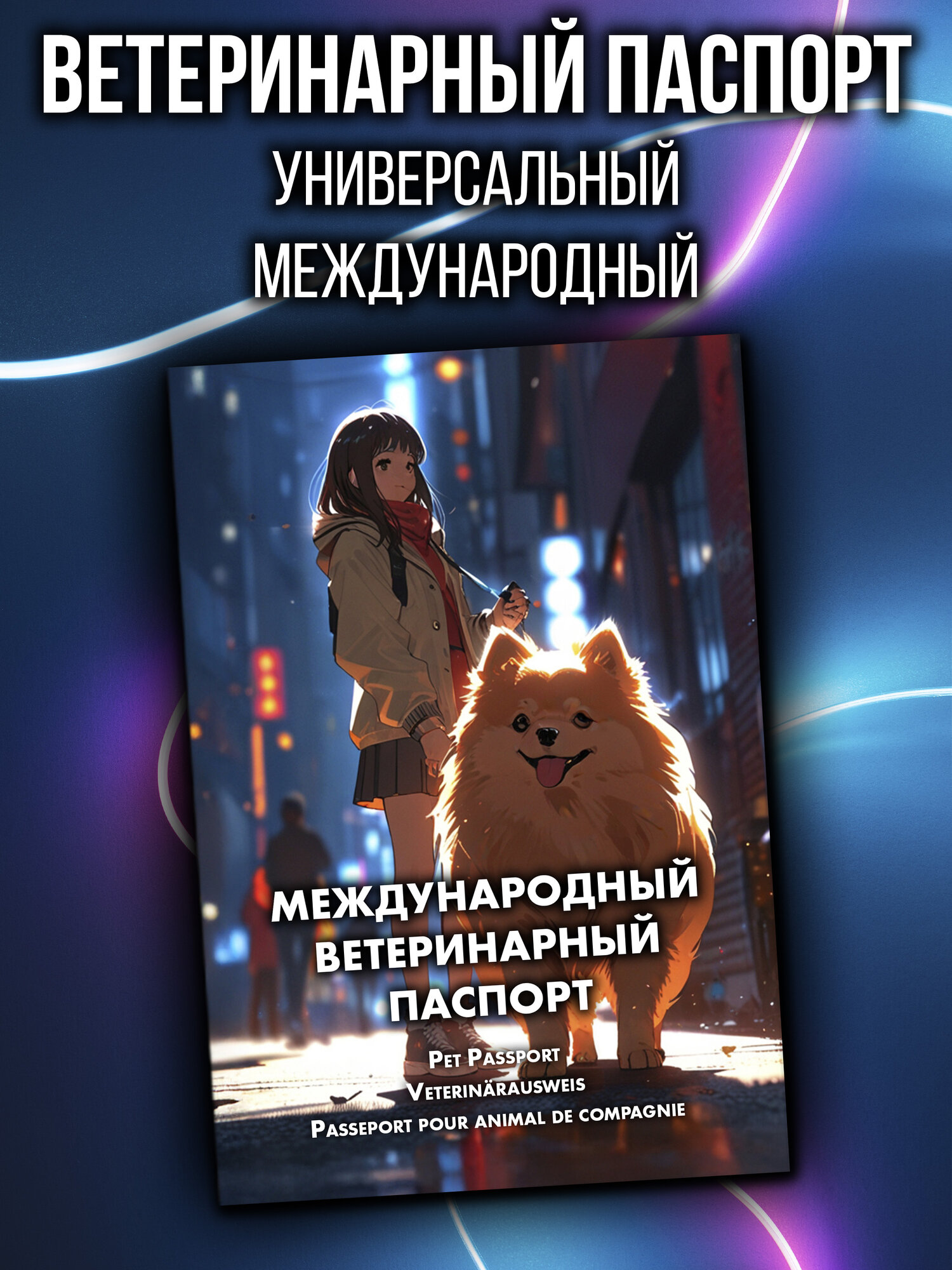 Ветеринарный паспорт для кошек и собак, международный