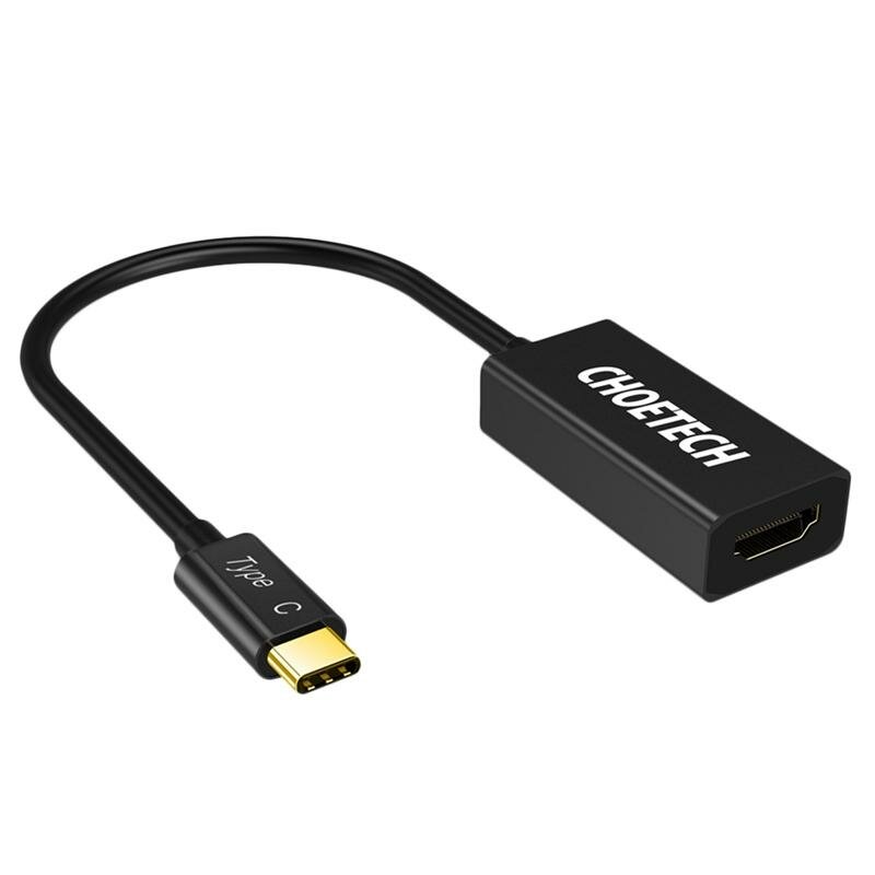 Choetech Usb C Hdmi кабель-адаптер 4K 60 Гц Usb 3.1 Type C (совместим с Thunderbolt 3) совместим с Galaxy S8, Macbook 2018/2017