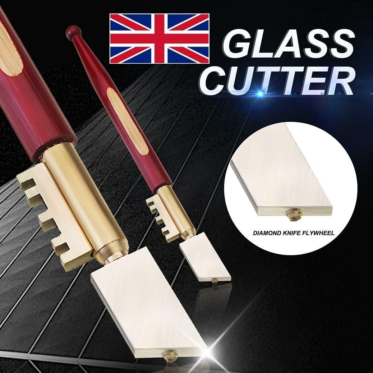 Новый портативный самосмазывающийся твердосплавный диск с алмазным наконечником для стеклореза