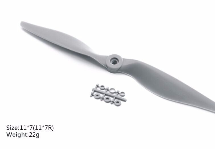 APC / Пропеллер / Самолет / Расходные материалы / Аксессуары / Прямой приводной винт 11*7 2PCS положительный антитангажный винт
