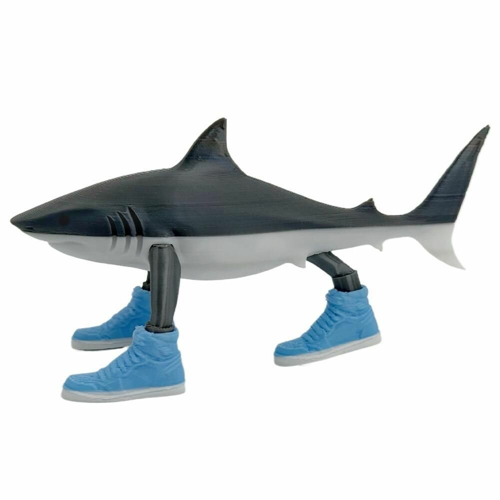 3D принтере Акула игрушка