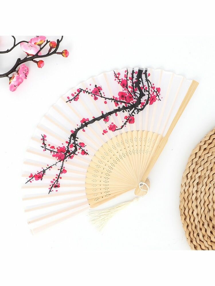 Веер женский складной