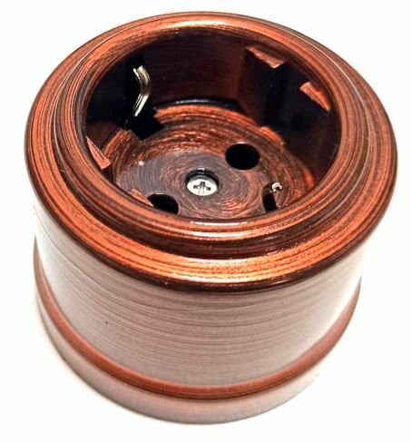 BIRONI Лизетта Пластик Медный Век Розетка с заземлением, B1-101-16