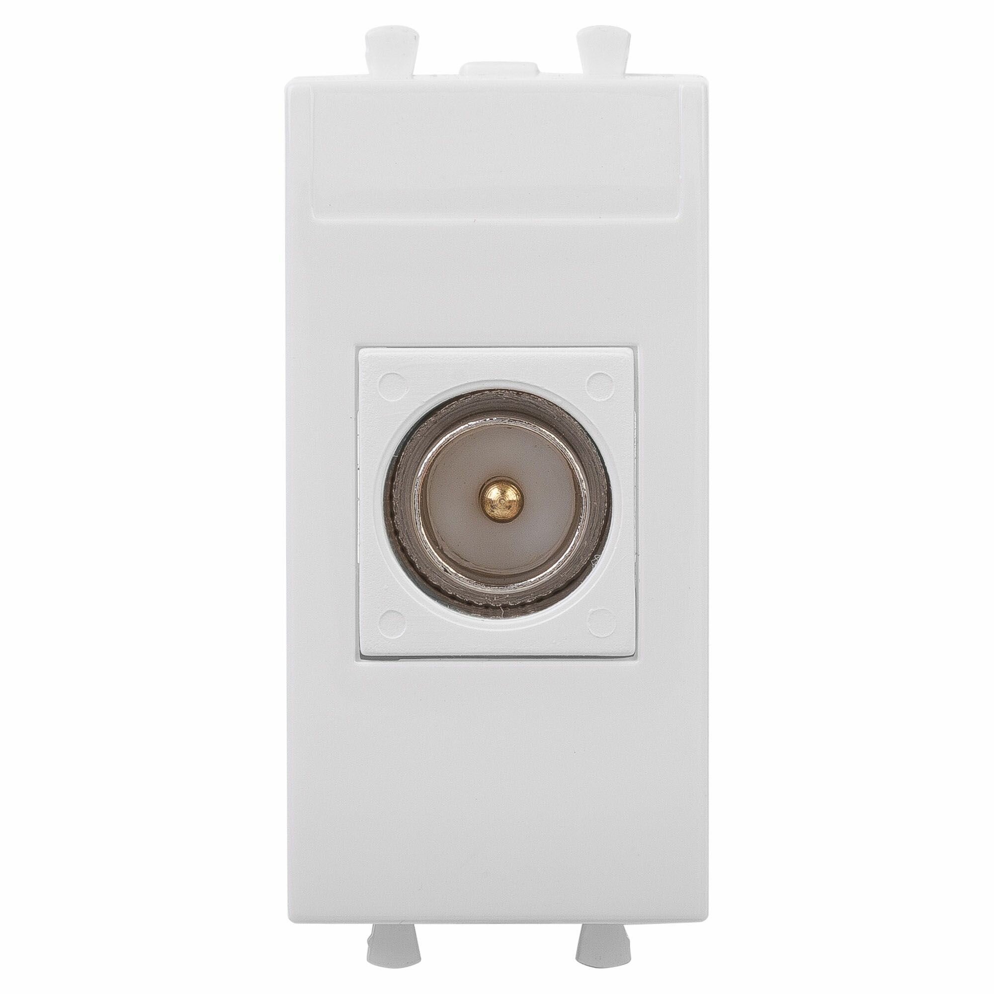 DKC Avanti Белое облако Розетка ТВ оконечная 1 модуль, 4400501