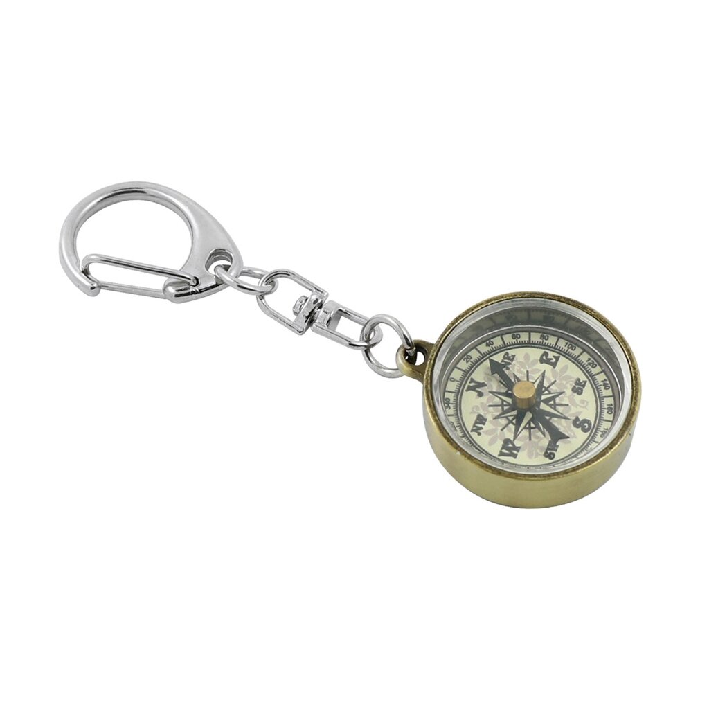 Карманные Компасы Из Цинкового Сплава С Брелоком Для Ключей Альпинистское Снаряжение Карманные Компасы Компасы Для Кемпинга Брелок Навигационный Инструмент