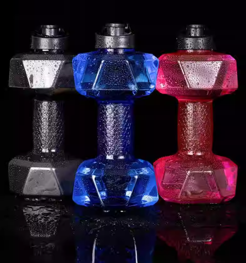 Гантели для фитнеса 1.5-2.6кг (1 шт) для детей и взрослых Гигантели в переносных стаканах