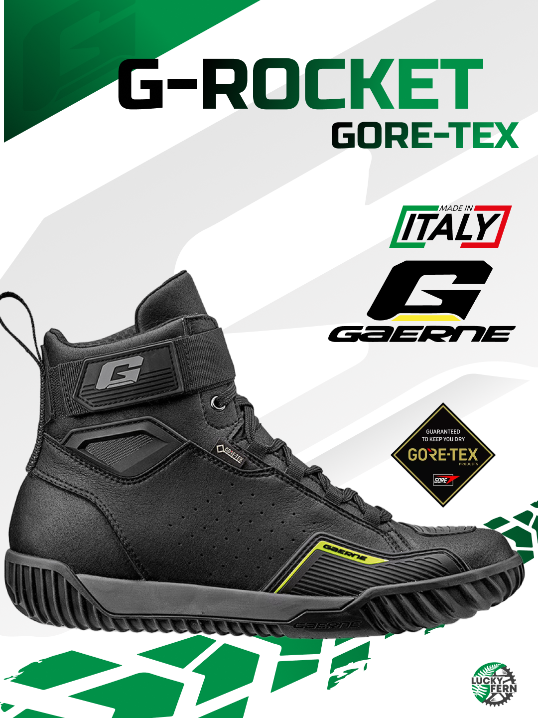 Мотоботы Gaerne G-Rocket Gore-Tex Black 42