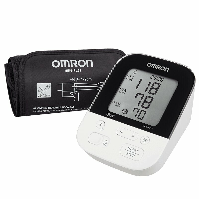 Омрон Тонометр M4 Intelli It Автомат На Плечо С Адаптером И Манжетой