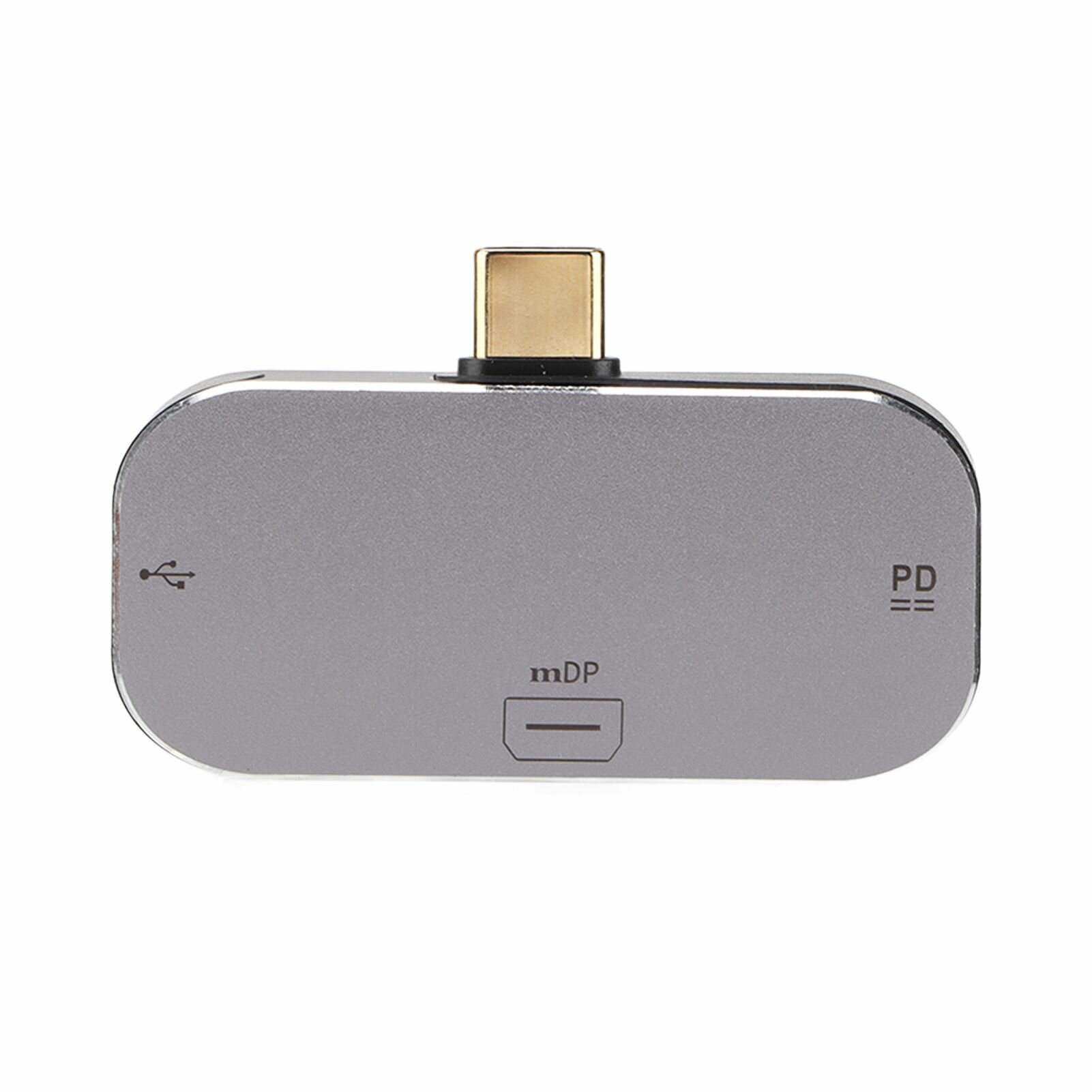 USB C Hub Многофункциональный 3 в 1 Type C Male to Mini DP 2 Type C Женская док-станция для Windows для Android для OS X