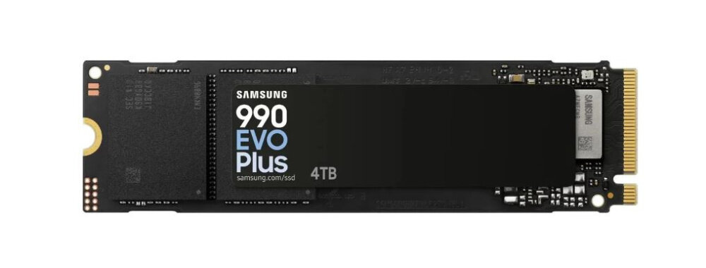 Твердотельный накопитель Samsung 4000 Gb 990 EVO PLUS (MZ-V9S4T0BW)