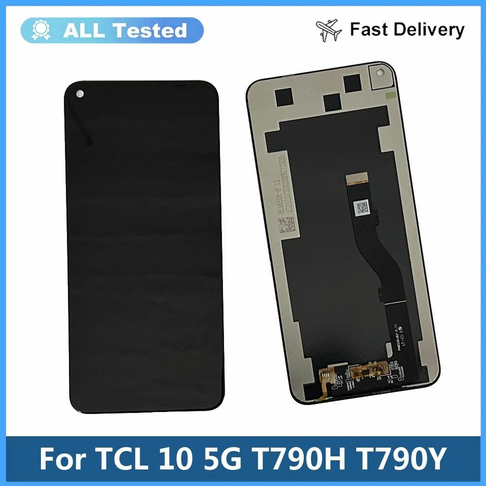 Дисплей для TCL 10 5G T790H ; дисплей в сборе с сенсорным экраном; черный ; содержать инструментов