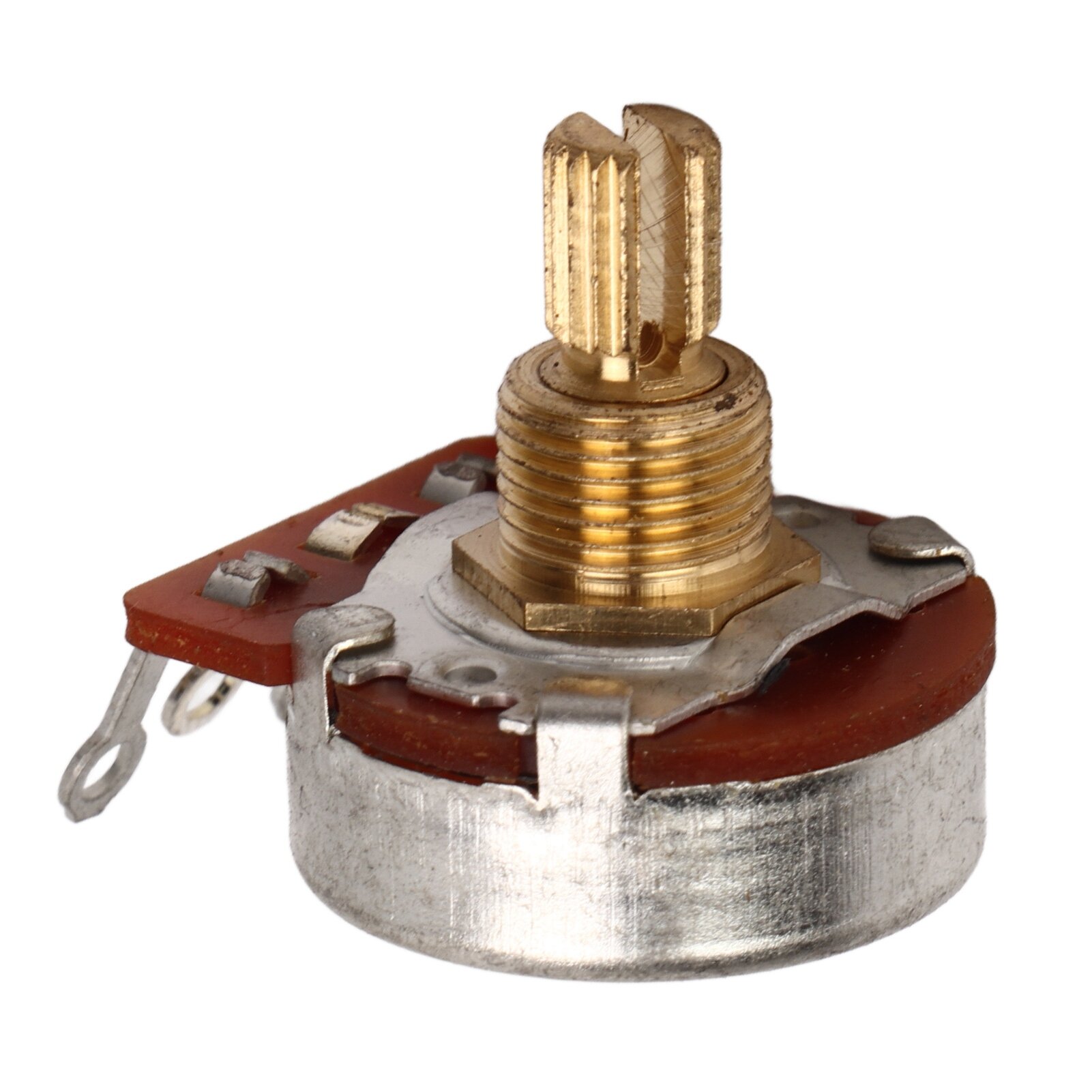 Гитарный потенциометр с коротким валом, шумоподавление, потенциометр электрогитары для регулировки громкости