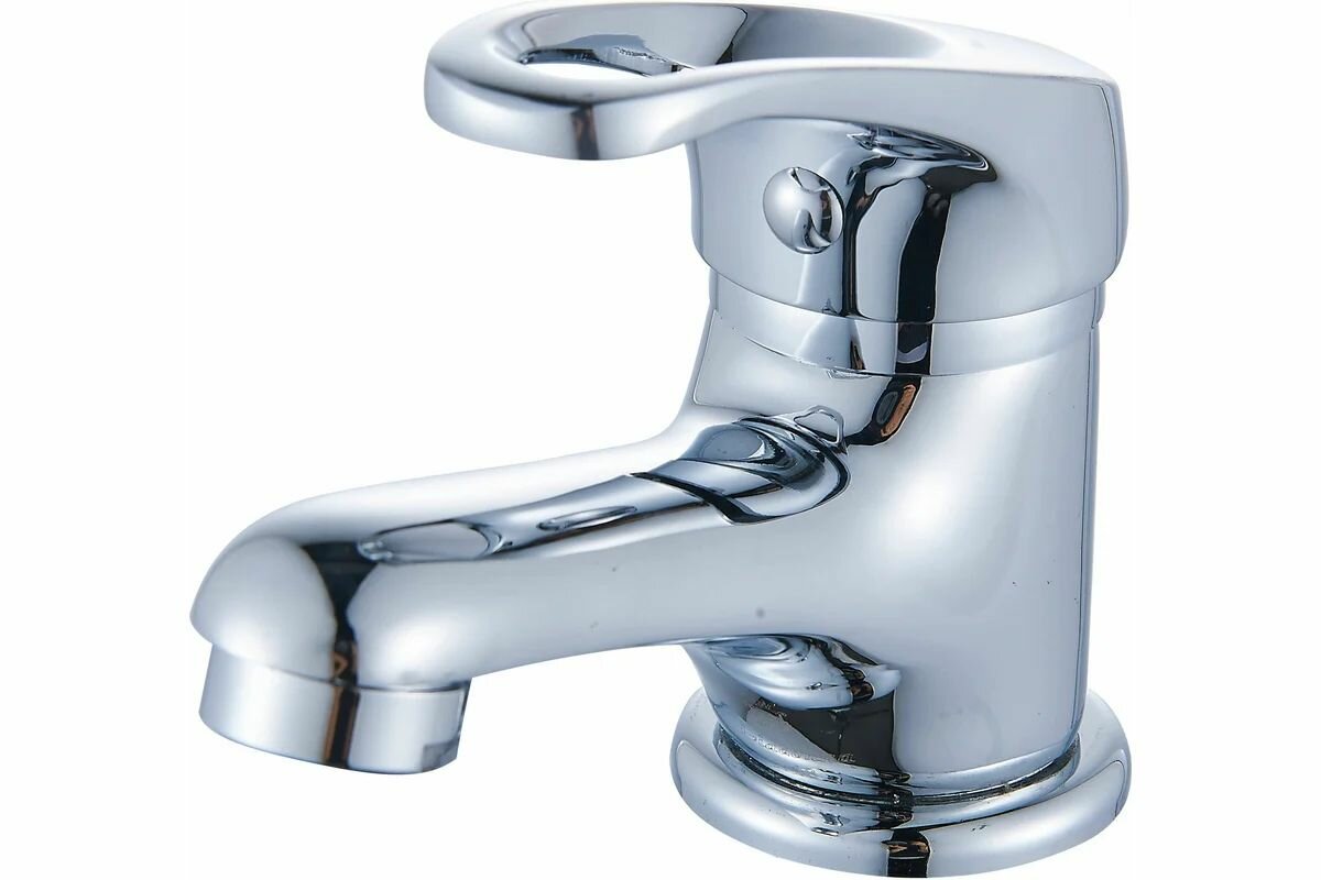 Смеситель на раковину Diadonna D80-110111 картридж 35 мм, хром, крепление шпилька