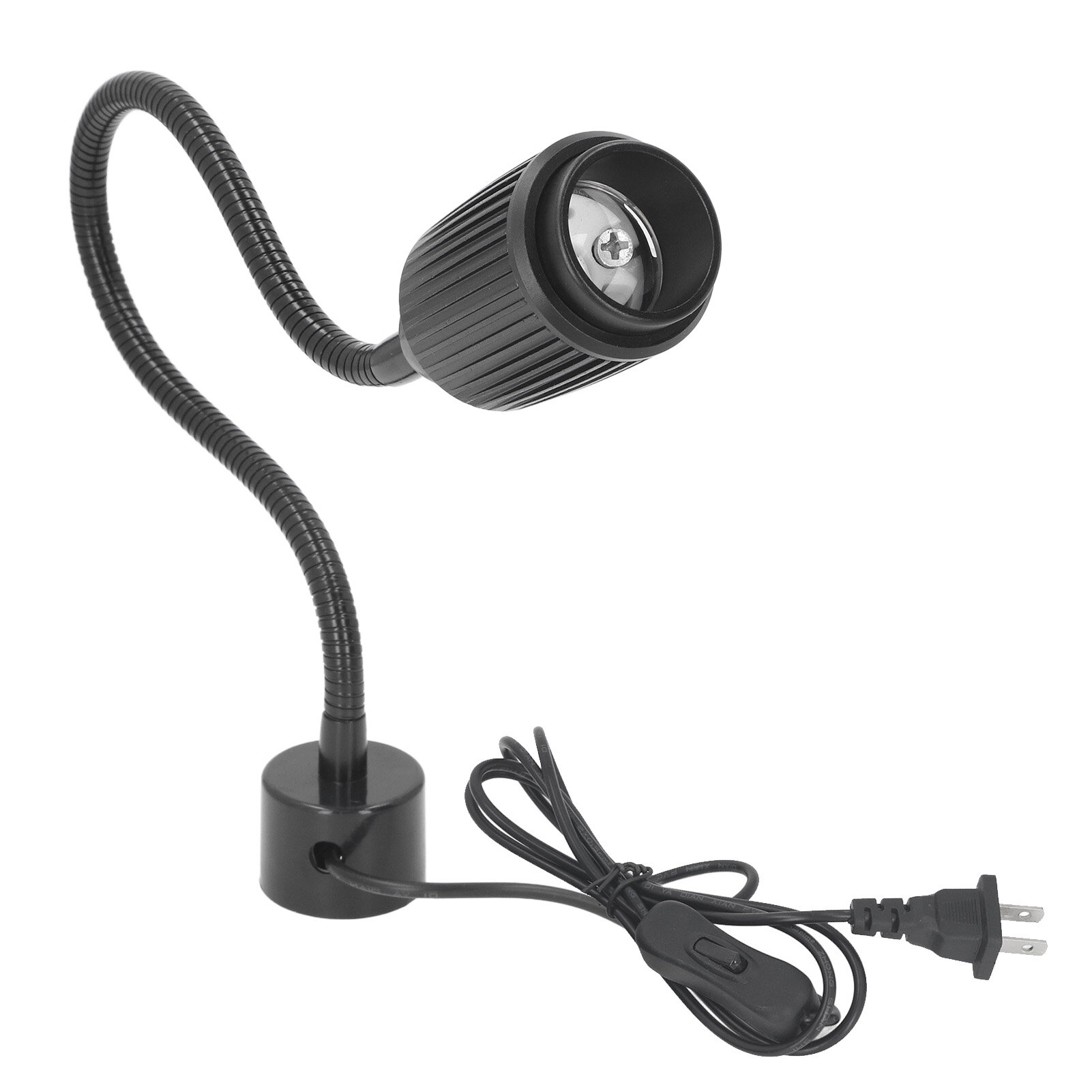 Магнитный LED светильник 10Вт, гибкий кронштейн, для работ